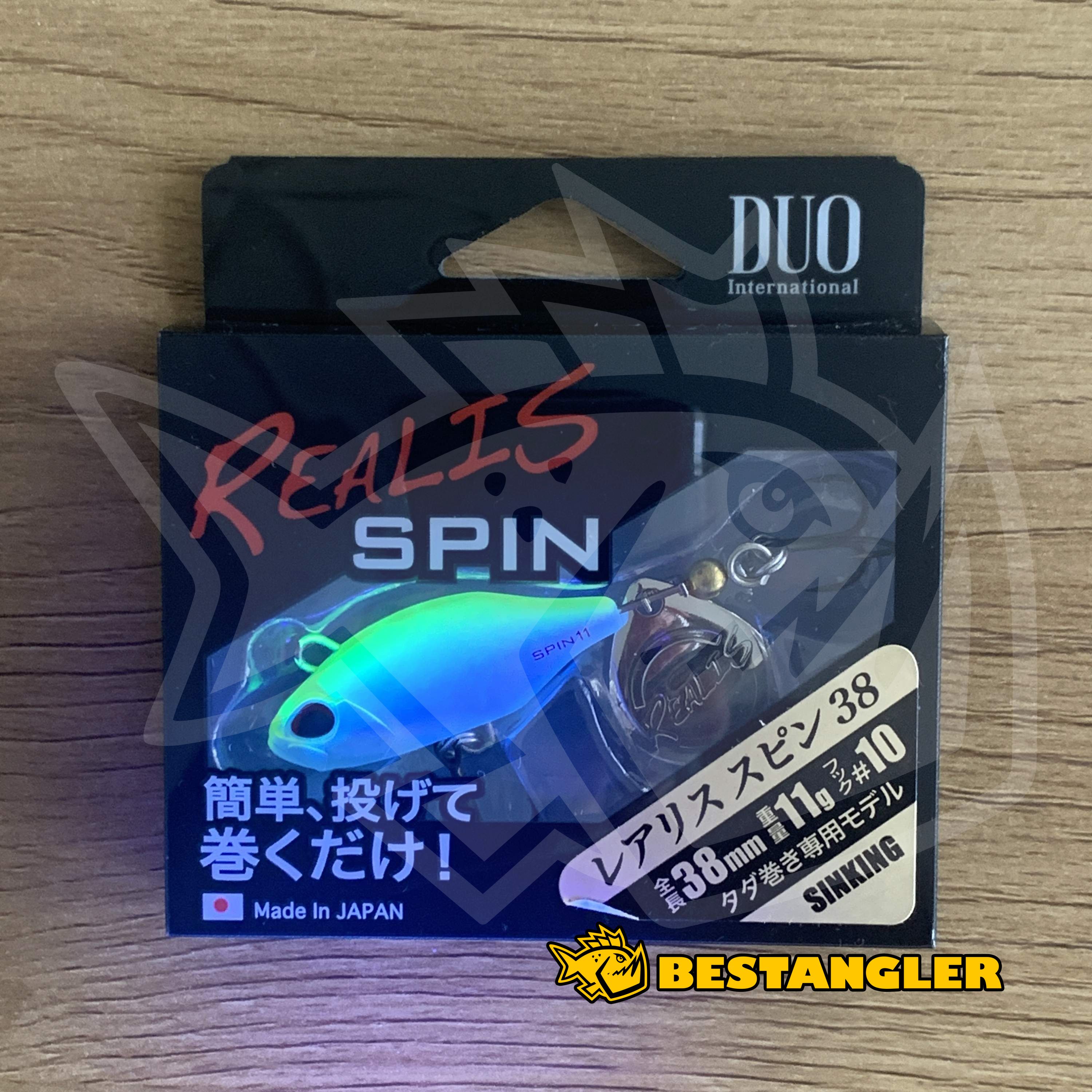 DUO Realis Spin 38 mm 11g Ghost Chart CCC3028 | BESTANGLER.com