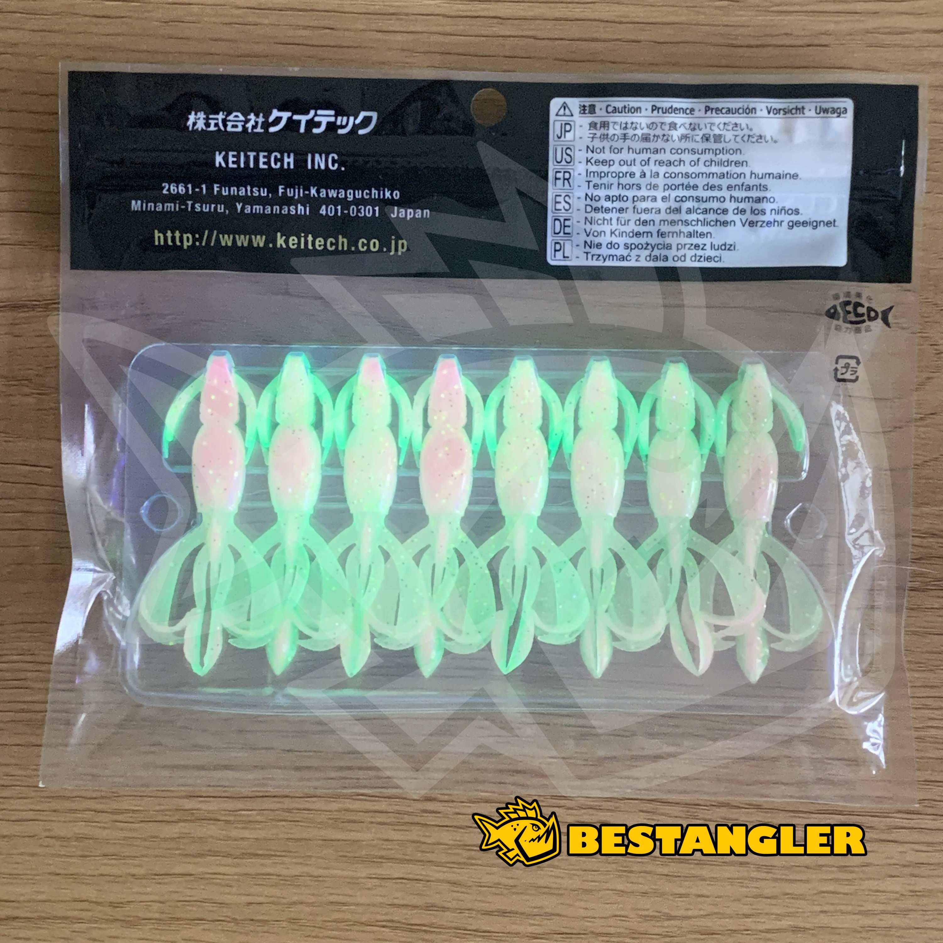 Keitech Crazy Flapper 2.8" Electric Chicken | BESTANGLER.com