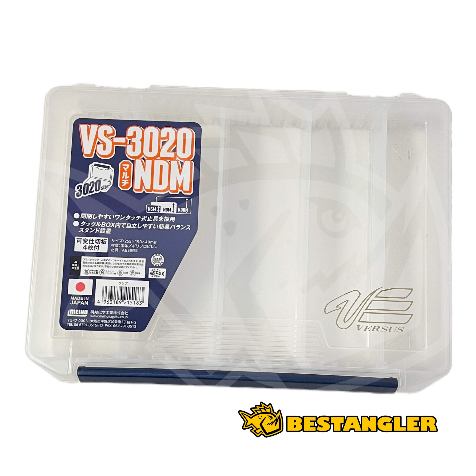Box Versus VS-3020 NDM transparent | BESTANGLER.com
